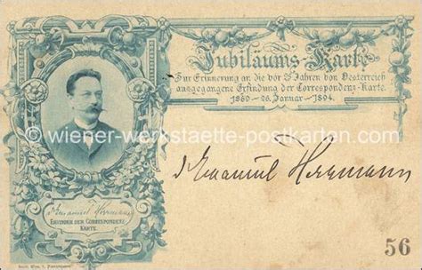 Emanuel Hermann Als Rekokarte Salzburg 1894 Wiener Werkstätte Postkarten