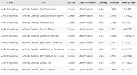 Ankit Chaudhary On Linkedin 10certified Netsuite Netsuiteerp