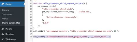 Google Fonts Lokal Einbinden Mit Elementor Launchlotsen