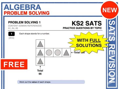 Ks2 Maths Problem Solving Teaching Resources