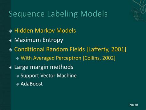 Ppt Classical Chinese Sentence Segmentation Using Sequence Labeling