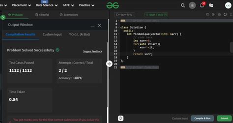 gfg160 geeksforgeeks gfg160 geekstreak2024 dsa cpp dailycoding… abhinav gavade