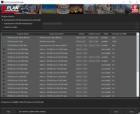 Updates über Den Download Manager