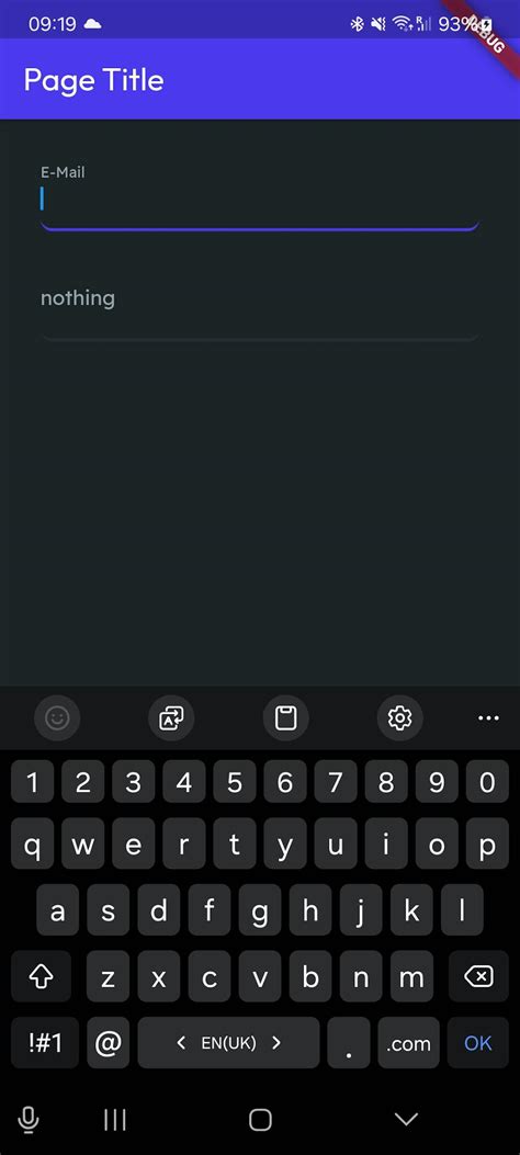 Foreign Keyboard Switches To English In Textfield With Keyboard Type Email Address