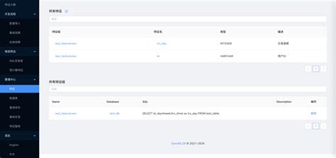 Featinsight 基于 Openmldb 的特征平台助力高效的特征管理和编排 Openmldb 生产级特征开发全栈解决方案
