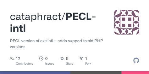 Github Cataphractpecl Intl Pecl Version Of Extintl Adds Support