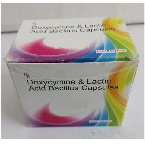 Doxycycline Lactic Acid Bacillus Capsules At ₹ 140 Box Ludhiana Id