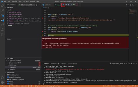 How To Debug Flask Applications In Vs Code Towards Data Science