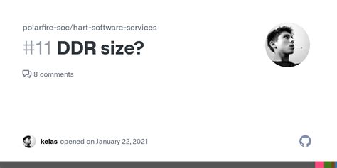 Ddr Size · Issue 11 · Polarfire Sochart Software Services · Github