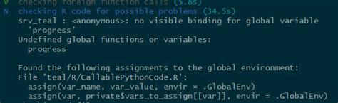 Investigate The Note In R Cmd Check · Issue 392 · Insightsengineering