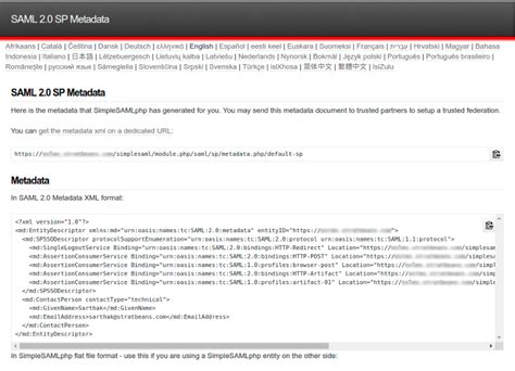 simplesamlphp adfs how to integrate active directory in php