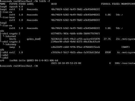 Qubes Os Installation Btrfs W Detached Encrypted Boot And Header Community Guides Qubes