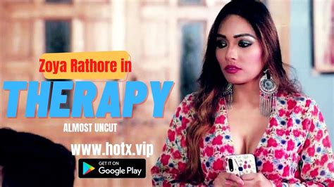 Therapy Zoya Rathore Streaming Now Hotx Vip Indian Bollywood Web