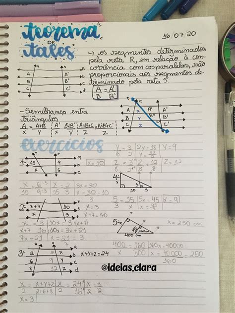 Teorema De Tales Artofit