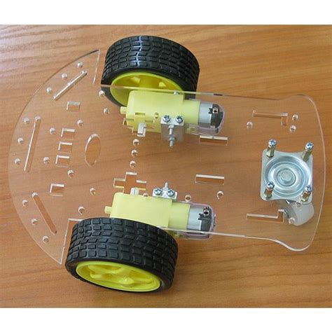 Robot 3 Wheel Chassis Kit Mikrokontroller Robotik Boxtec Onlineshop