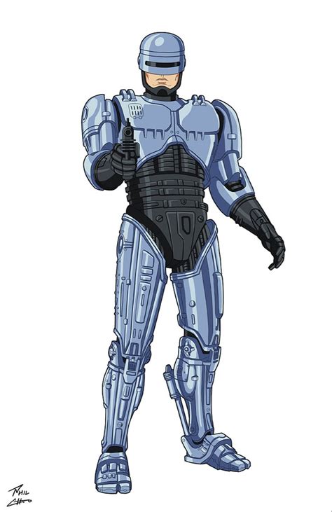 Robocop 03 Commission By Phil Cho On Deviantart Super Herói Desenhos