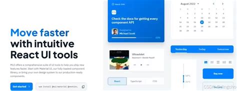 React：react主流组件库对比react组件库 Csdn博客