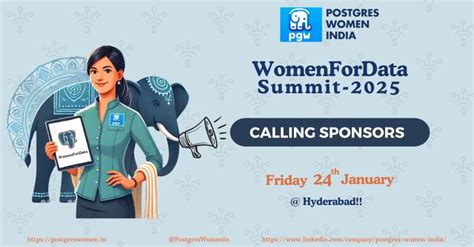 Postgres Women India On Linkedin Womenfordatasummit Sponsors Postgresql Data Ai Products