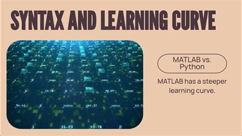 Matlab Vs Python Which Is The Better Data Science And Ai Tool Youtube