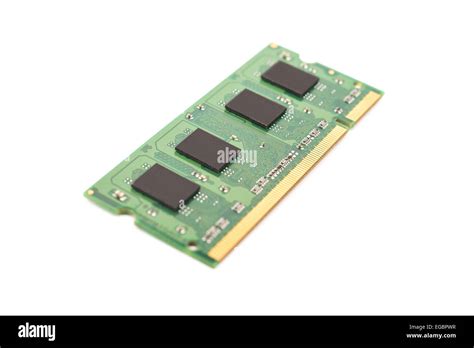 RAM Computer Memory Chip Modules Isolated On White Stock Photo Alamy