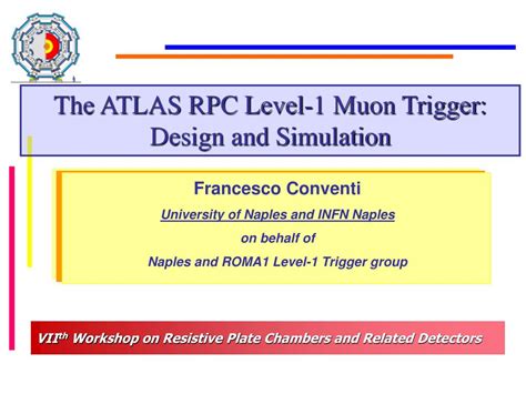 PPT The ATLAS RPC Level Muon Trigger Design And Simulation PowerPoint Presentation ID