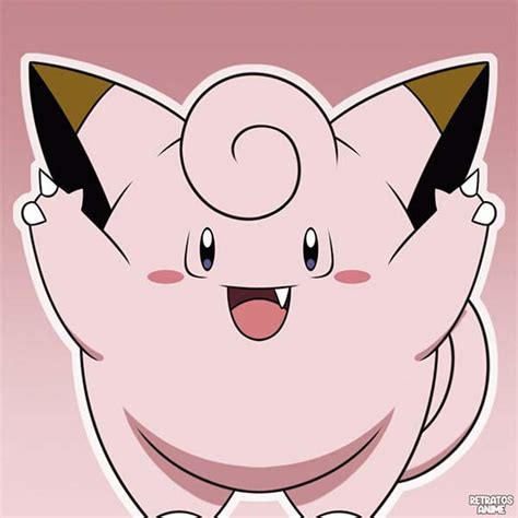 Clefairy Pokemon By Retratosanime On Deviantart