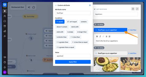 Restaurant Chatbot Template