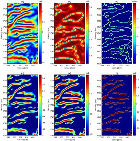 Enhanced Maps Of The 500 M Upward Continued Aeromagnetic Data Figure Download Scientific