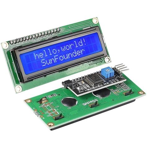 Jual Lcd 16x2 1602 Biru Blue Lcd With I2c Iic Module Arduino Shopee Indonesia