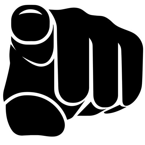 Pointing Finger Vector Download Free Vectors Clipart Graphics