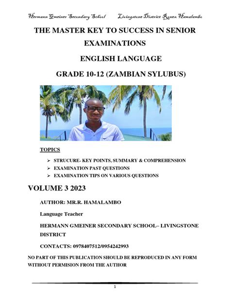 English New Pamplet 2023 Senior Edited Version Pdf Linguistic