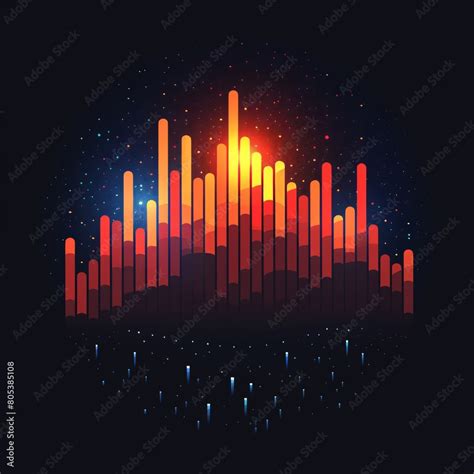 Simple Graphic Of A Histogram Displaying Temperature Variations Over A