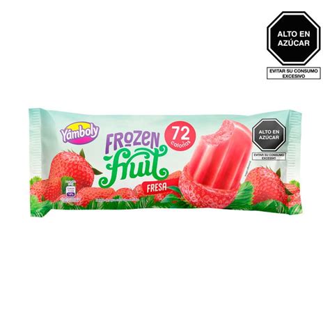 Frozen Fruit Helado Frutado Fresa 72 Ml Yamboly