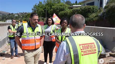 Johan Fowler On Linkedin Councillor Rob Quintas Visits Jip De Jager Roadworks Site
