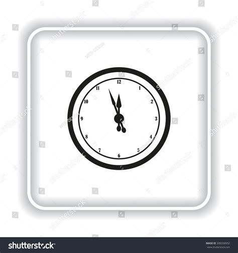 Mechanical Clock Icon Vector Design Stock Vector Royalty Free Shutterstock