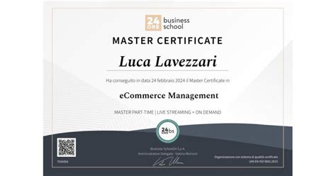 Luca Lavezzari On Linkedin Ecommerce Management • Luca Lavezzari • La Prima Business School