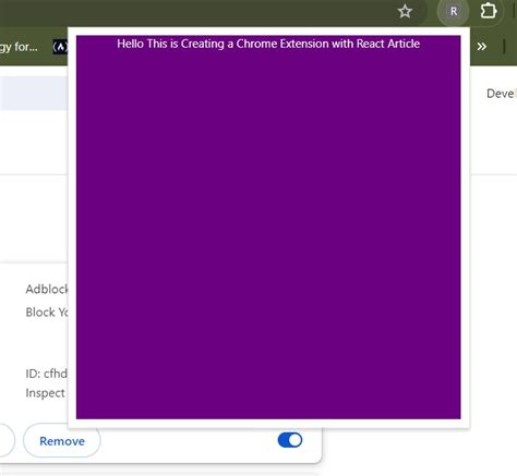 A Step By Step Guide To Creating A Chrome Extension With React