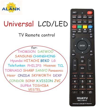 รีโมทสากล รีโมท Tv รีโมทคอนโทรลทีวี Lcd Led สากล ยี่ห้อต่างๆ Rm L1130