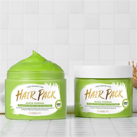 바이오레시피 바이오레시피 고농축 단백질케어 마블헤어팩 그린에디션 1초 극손상모 헤어팩 대용량 300g 위시버킷