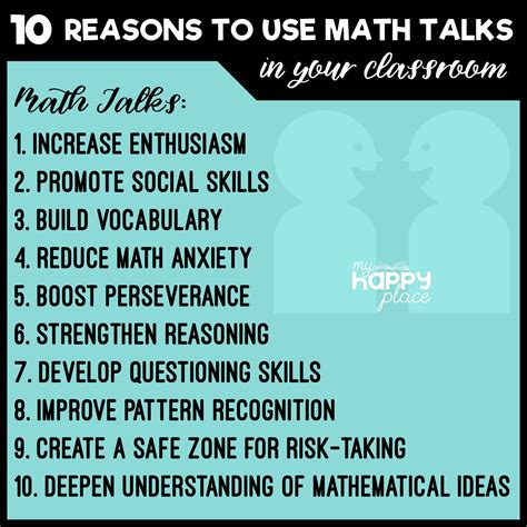 Explain Your Thinking Talking About Math My Happy Place Teaching
