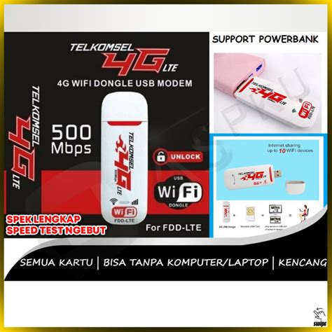 Modem Wifi Usb G Lte Portable Internet Penghubung Penyambung Konektor Conector Jaringan