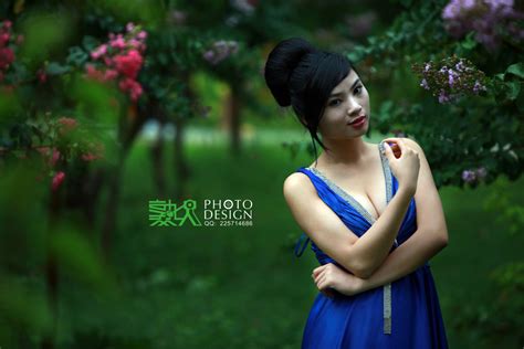 【蓝色妖姬摄影图片】深圳笔架山人像摄影 太平洋电脑网摄影部落