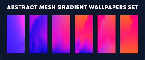 다채로운 그라데이션 배경 화면 스마트 폰 화면 전단지 포스터 브로셔 커버 타이포그래피 또는 기타 인쇄 제품에 대한 배경의