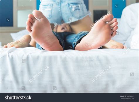 Couple Having Sex Bed Under Sheets Stock Photo Shutterstock