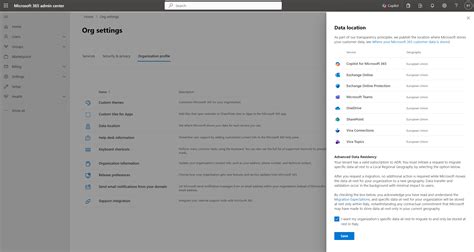 Residência De Dados Avançada No Microsoft 365 Microsoft 365