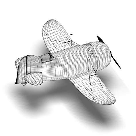 Gee Bee Model R1 Racer 3d Model 69 3ds C4d Fbx Lwo Ma Max Obj