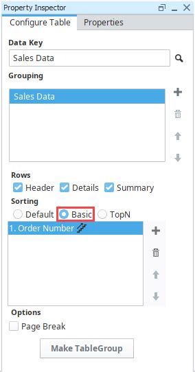 Table Rows Ignition User Manual