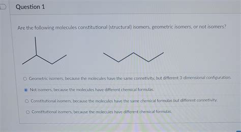 Structural Isomers Vs Geometric Isomers