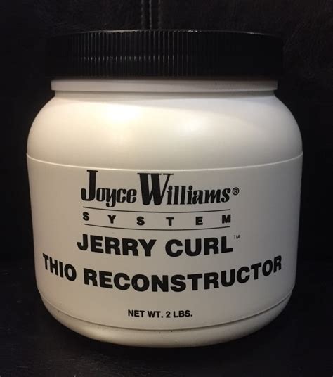Joyce Williams Jerry Curl Thio Reconstructor 2lbs Joyce Williams Systems