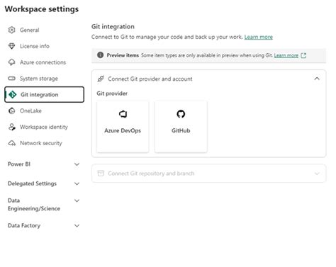 Getting Git Integration To Connect And Sync Microsoft Fabric Community